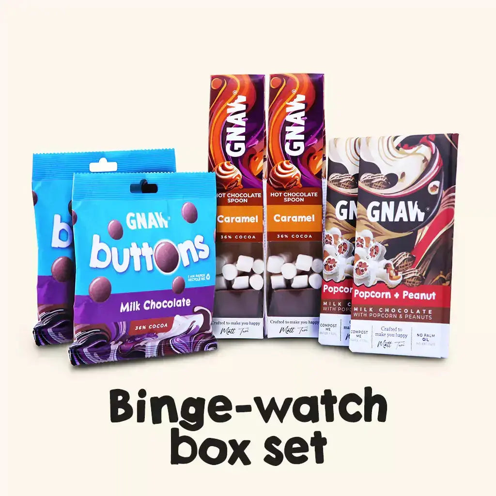 'Binge-watch Box Set' Movie Chocolate Bundle - GNAW® – GNAW Chocolate