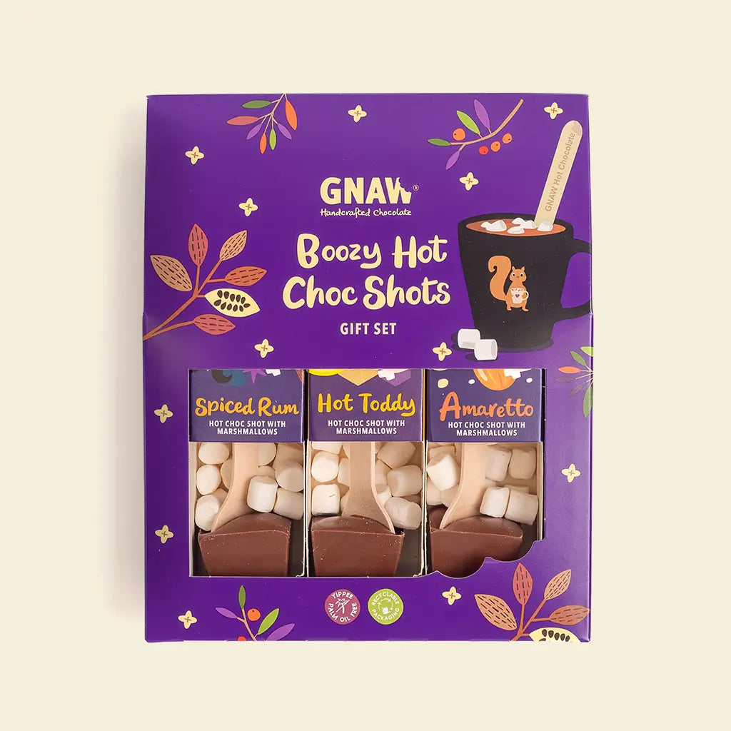 Boozy Hot Chocolate T Box Luxury Hot Chocolate T Gnaw