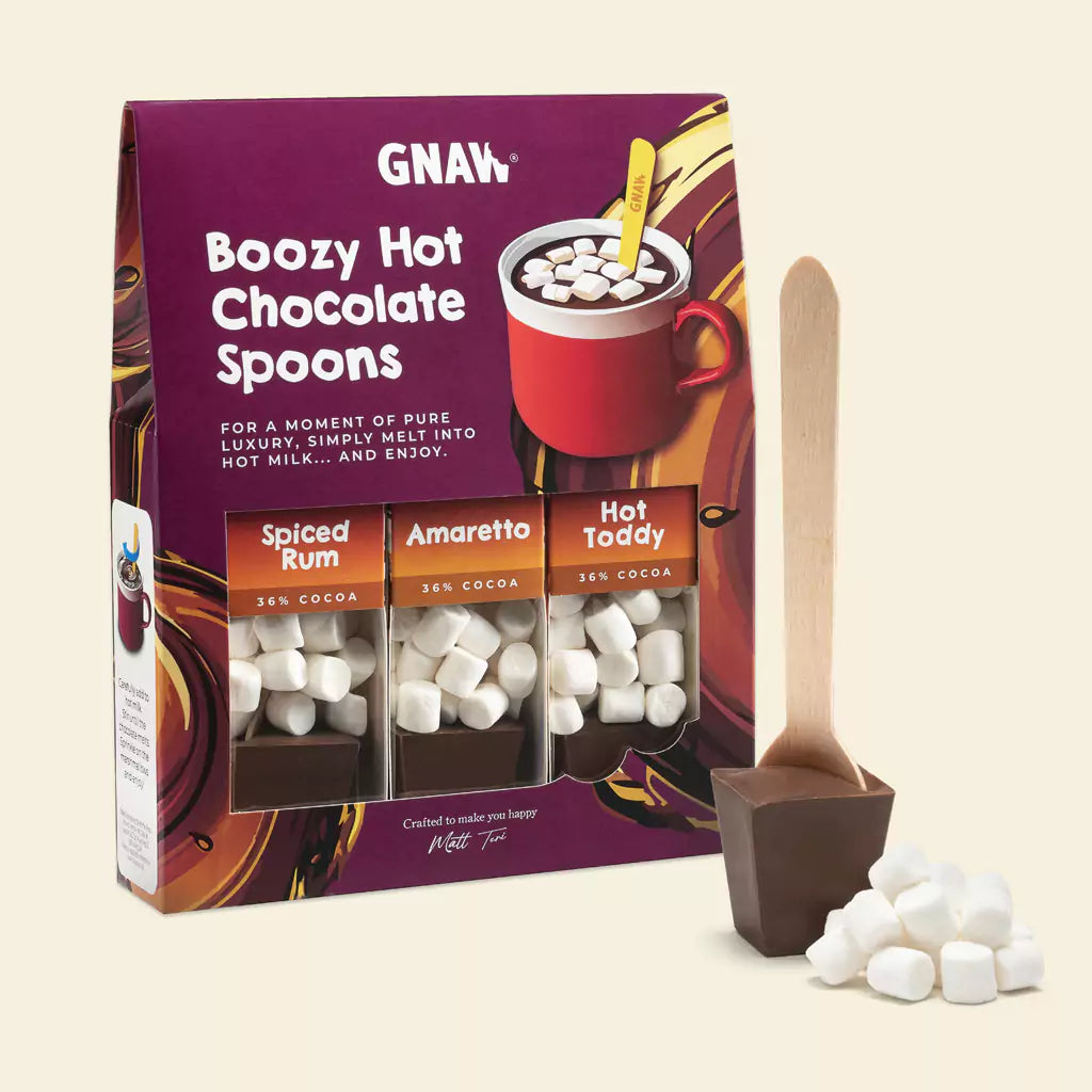 Boozy Hot Chocolate Spoon Gift Set (3 Spoons) – GNAW Chocolate